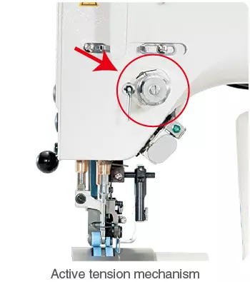 JUKI DP-2100/SZ LOCKSTITCH SLEEVE SETTING MACHINE COMPLETE | Juki ...